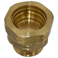 Gastite® XR3FTG-20-6 Straight Pipe Adapter, 1-1/4", MNPT, Brass | First ...