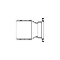 TYLER UNION® MJRP1206 Compact Reducer, 12x6", PlainxMechanical Joint ...