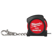 Milwaukee® Tool 48-22-1006 Pipe Diameter Tape Measure, 6-1/2' L | First ...