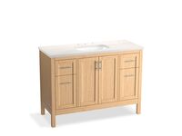 Kohler® 39606-ASB-WEK Hadron™ Vanity Cabinet with Sink and Top, 35-3/4 ...