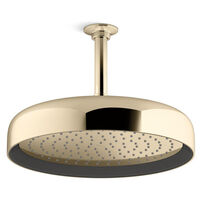 Kohler® 26291-AF Statement® Shower Head, 2.5 gpm Max Flow, Ceiling ...