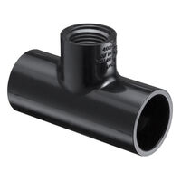 Spears® 402-210 Tee Fitting, 1-1/2 x 1-1/2 x 3/4" Nominal, Socket x ...