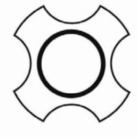 Spears® DCCT-H005-B020 Slip-On Double Containment Centralizer, 1/2 x 2 ...