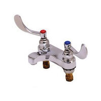 T & S B-0890 Manual Centerset Medical and Lavatory Faucet, 2 Handles, 2 ...