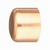 117 Solder Tube Cap, 1/2 in, CxC, Wrot Copper, 5/8" OD | First Supply