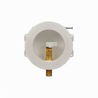 Water-Tite 87989 Mini-Round Ice Maker Box w/ Solder Valve, 1/2" C ...