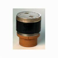 Smith® 4020S04-NS Finished Floor Cleanout With Round Top, 5-3/4 ...