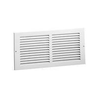 Hart & Cooley® 672 24x12 W Return Air Grille, 24" W x 12" H, Steel ...
