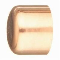117 Solder Tube Cap, 3 in, CxC, Wrot Copper, 3-1/8 in OD | First Supply